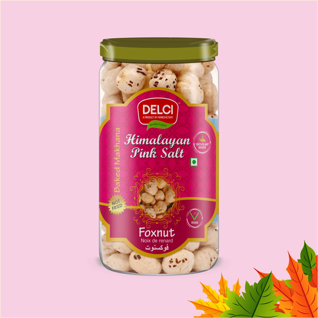 Delci Himalyan Pink Salt & Pepper Roasted Makhana – Delci