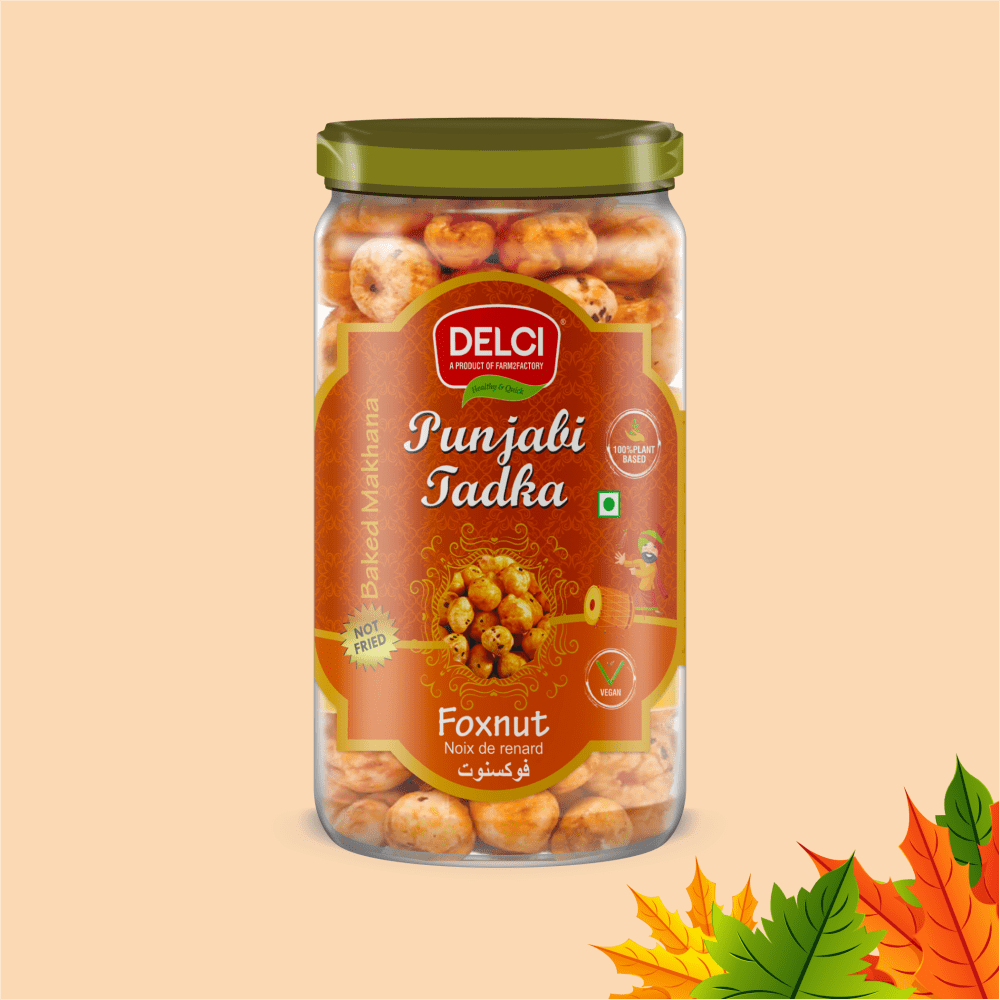 Delci Punjabi Tadka Roasted Makhana – Delci