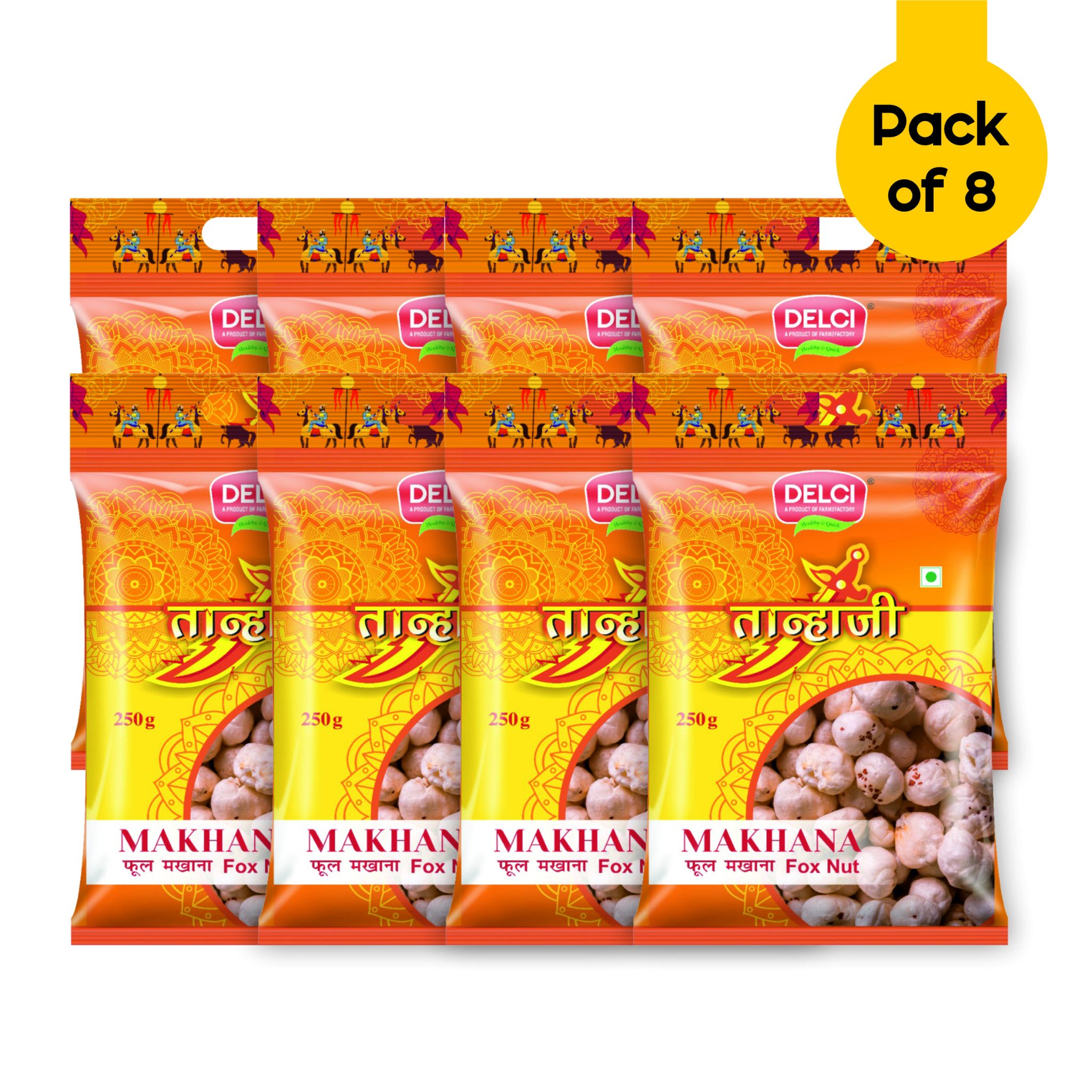 Delci Tanha Ji Makhana Pack of 8 – Delci International LLP – Quality ...